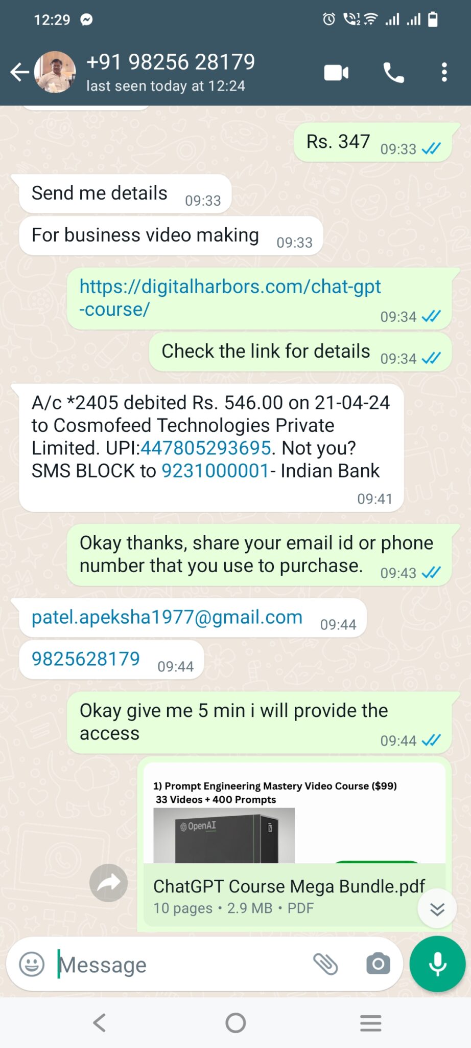 Chat GPT Course – Digital Harbors